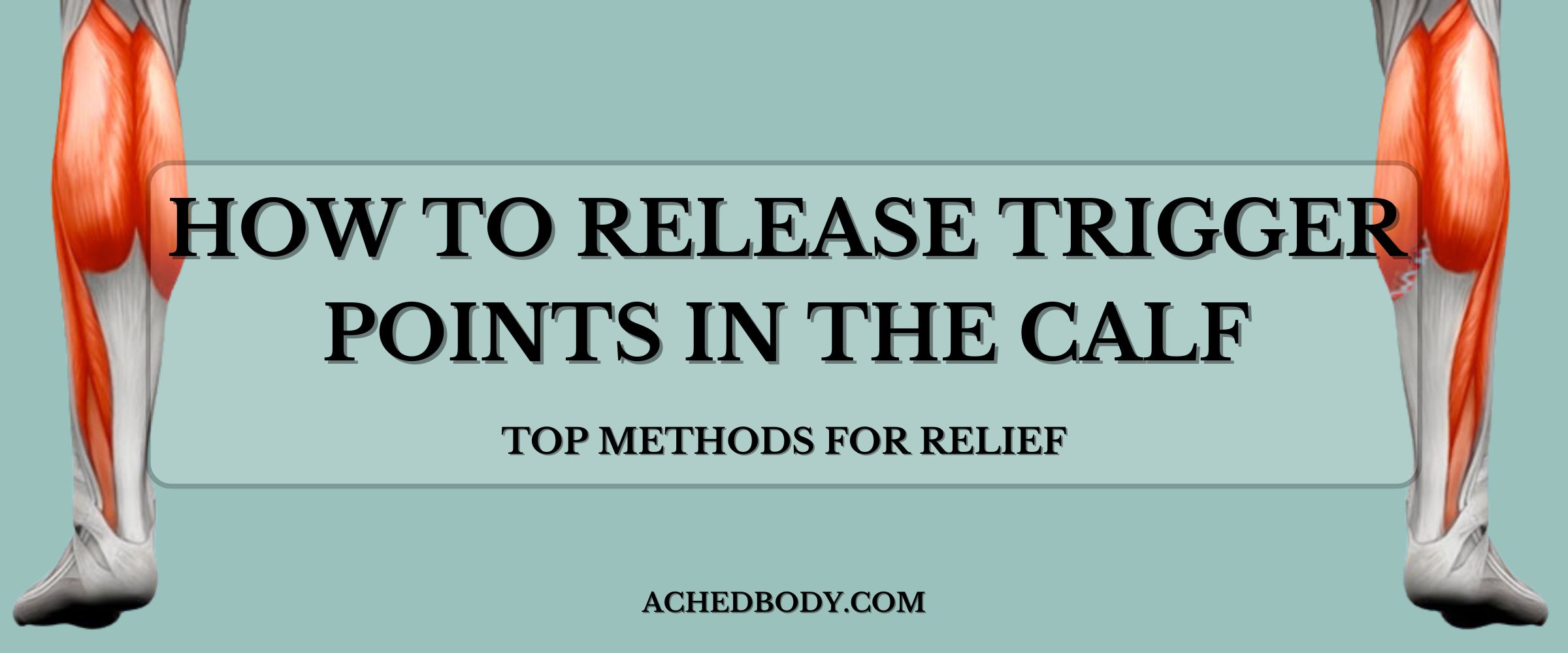 How to Release Trigger Points in the Calf - The Ached Body