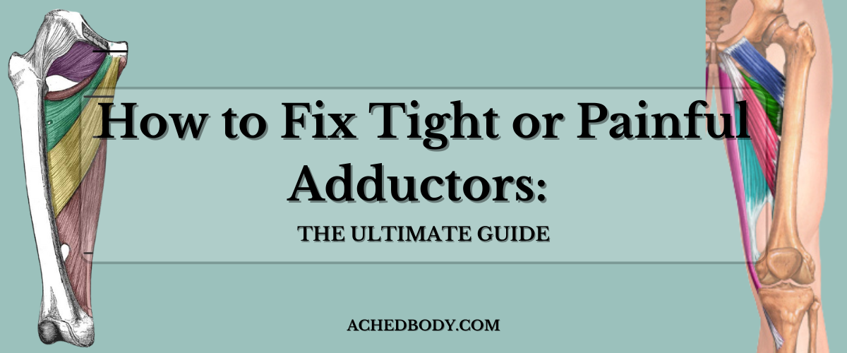 How to Fix Tight or Painful Adductors: The Ultimate Guide - The Ached Body